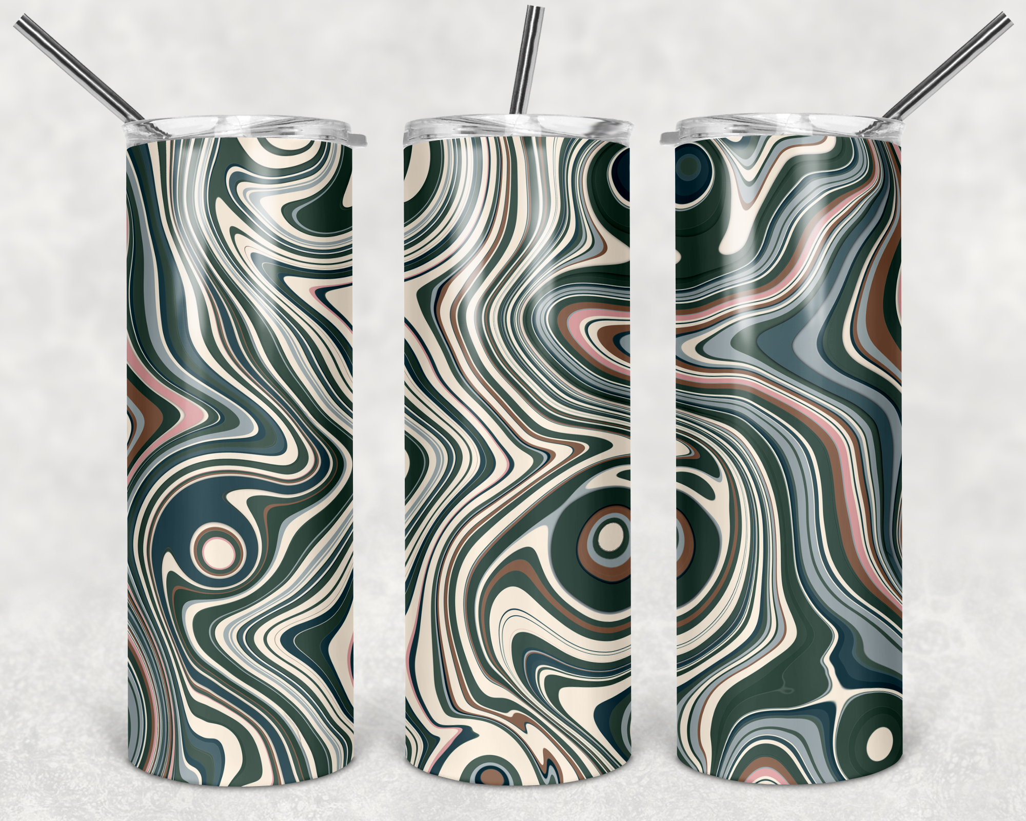 Marble Tumbler Design – Hale Designs 3d